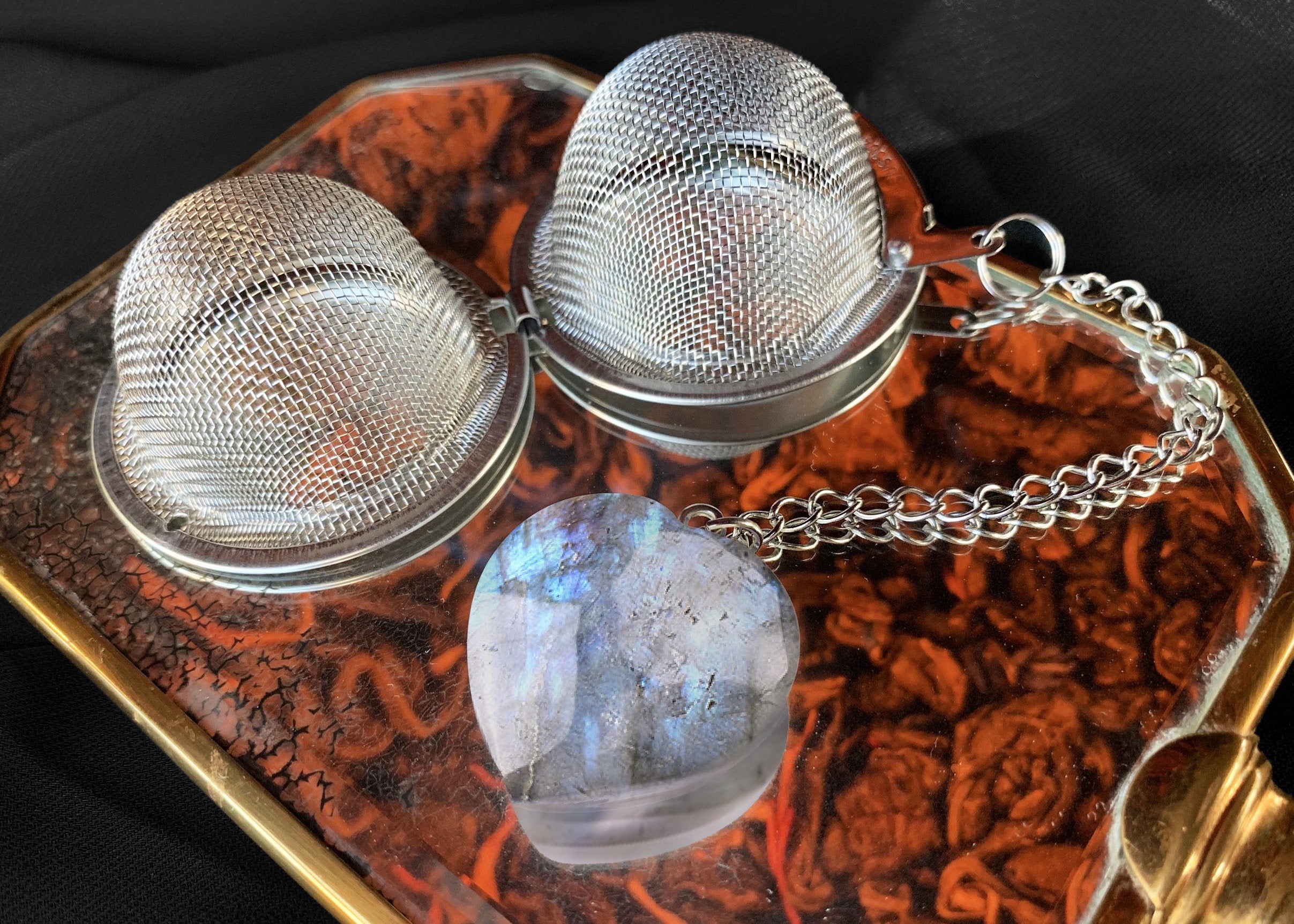 Tea Infusers: Gemstone Tea Tools – Heal Yes!